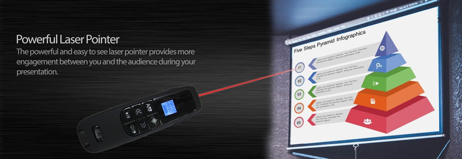 Adesso iMouse P30 - Wireless Presenter - Pros & Cons Reviews